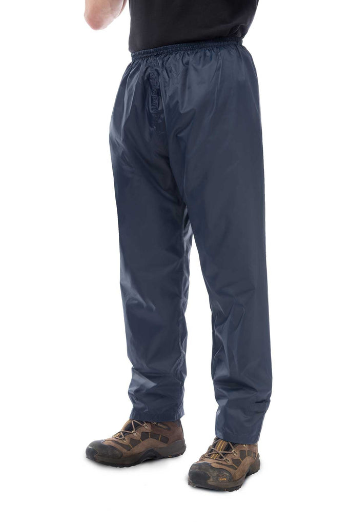 Mens Lightweight Waterproof Hiking Overtrousers | Target Dry